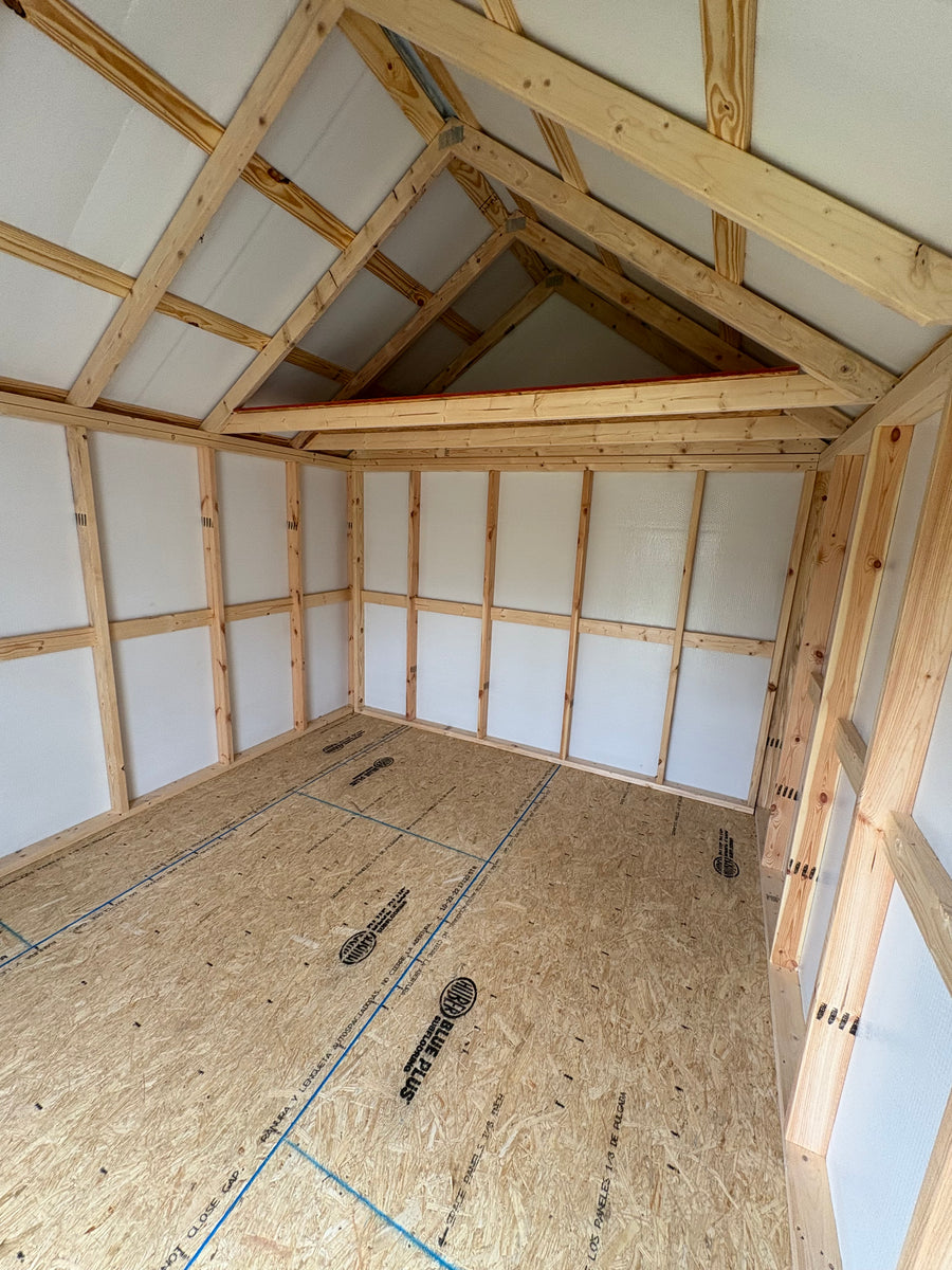 10x12 Clay Utility Shed – CR Sheds